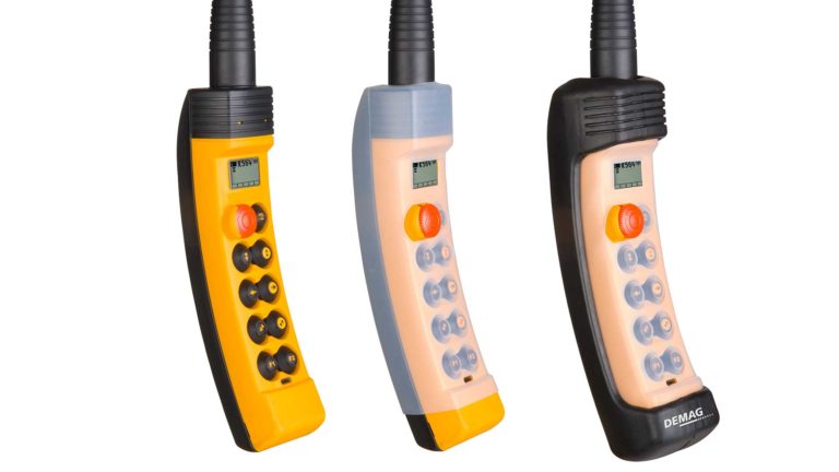 Silicone-Covers-for-Pendants | Demag Cranes