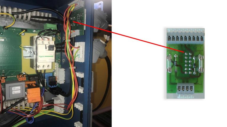 Fuses-on-Bridge-Panel | Demag Cranes