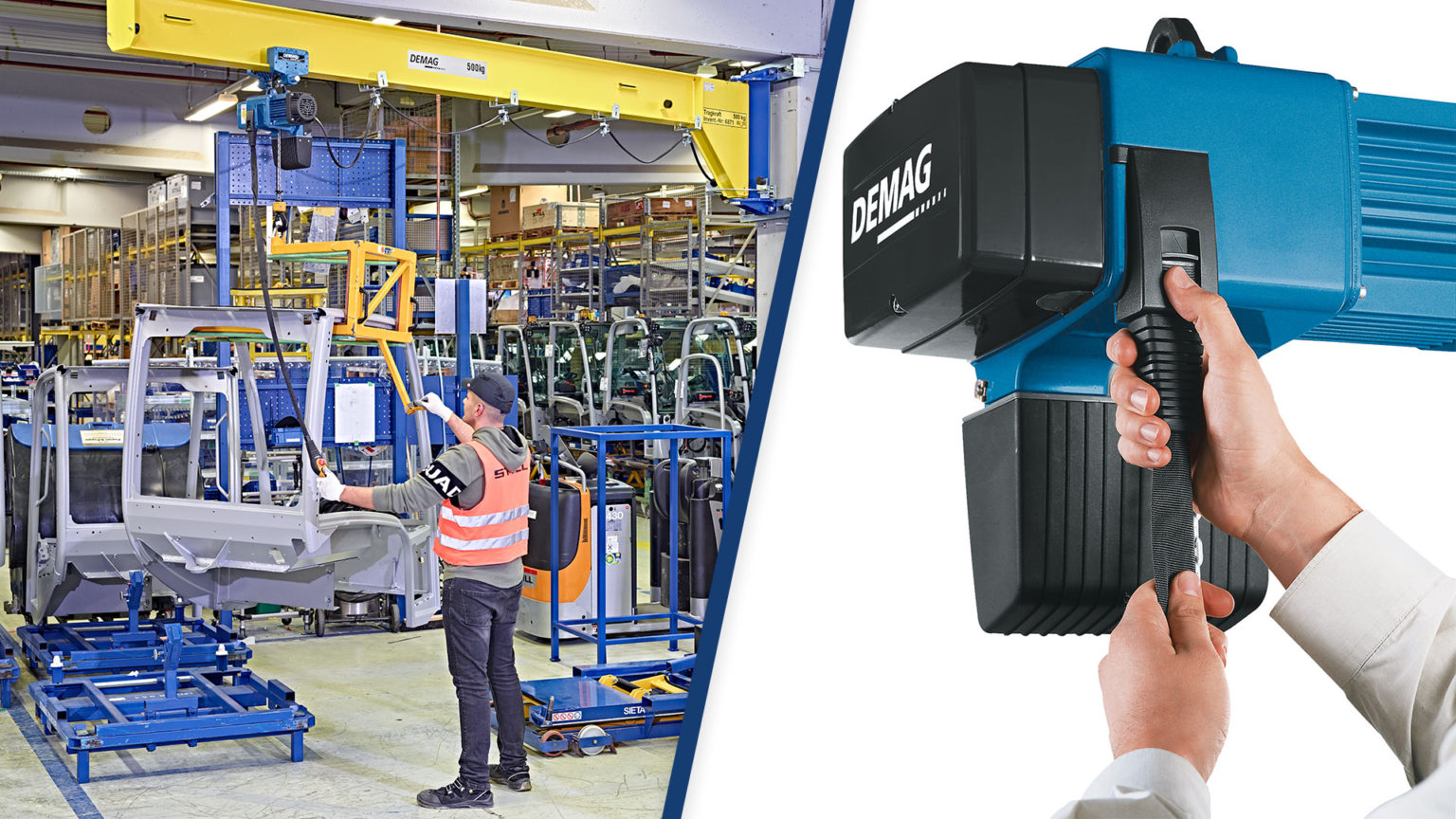 Plug-and-Lift | Demag Cranes