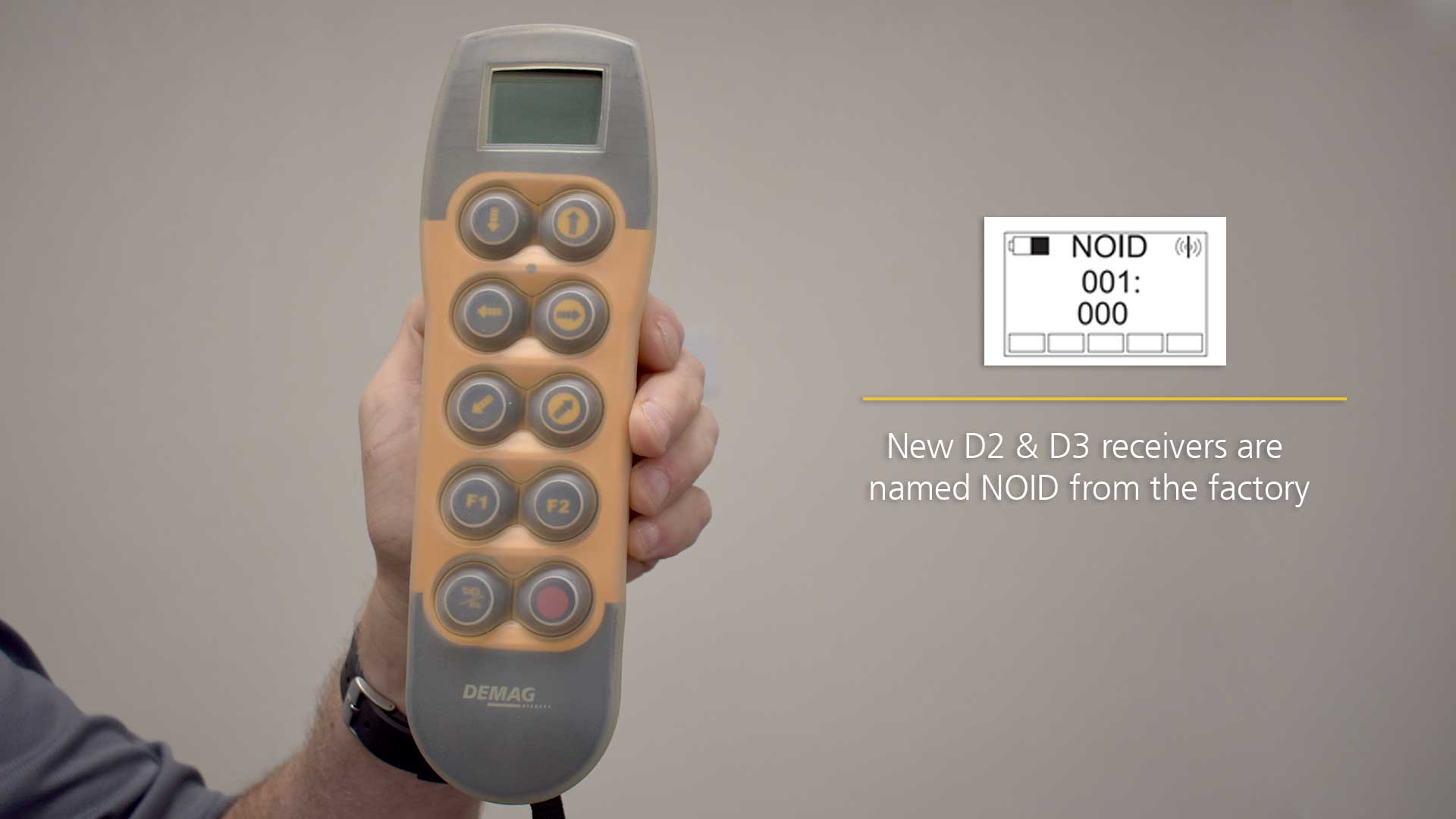 NOID-Screen | Demag Cranes