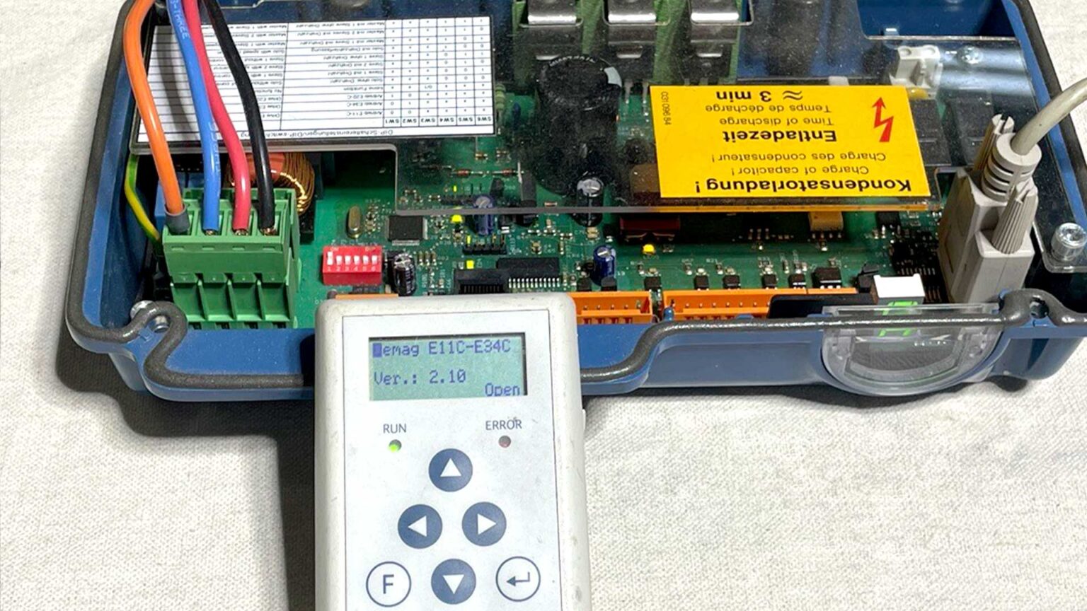 Optimizing Demag E22C Travel Drives to Specific Requirements
